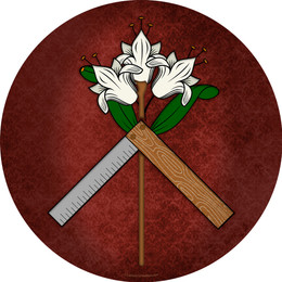 St. Joseph Symbol Emblem Indoor Outdoor Aluminum Print - Catholic to ...