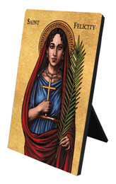 Theophilia St. Felicity Desk Plaque - Catholic to the Max - Online ...
