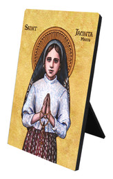 Theophilia St. Jacinta Mario Desk Plaque - Catholic to the Max - Online ...