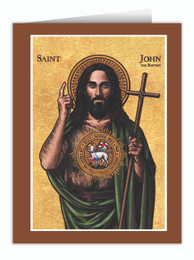 Theophilia St. John the Forerunner (Baptist) Note Card - Catholic to ...