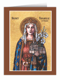 Theophilia St. Isabelle Note Card - Catholic to the Max - Online ...