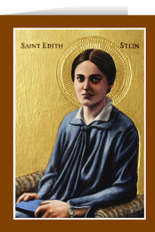 Theophilia St. Edith Stein Greeting Card - Catholic to the Max - Online ...