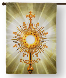 Monstrance Outdoor House Flag