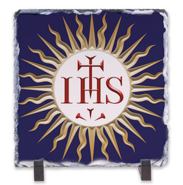 IHS Emblem Square Slate Tile