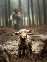 The Lost Sheep Print - Catholic to the Max - Online Catholic Store