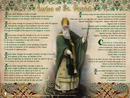 St. Patrick With Prayer Poster - Catholic to the Max - Online Catholic ...