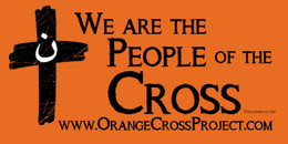 Orange Cross Project: Solidarity Bumper Sticker