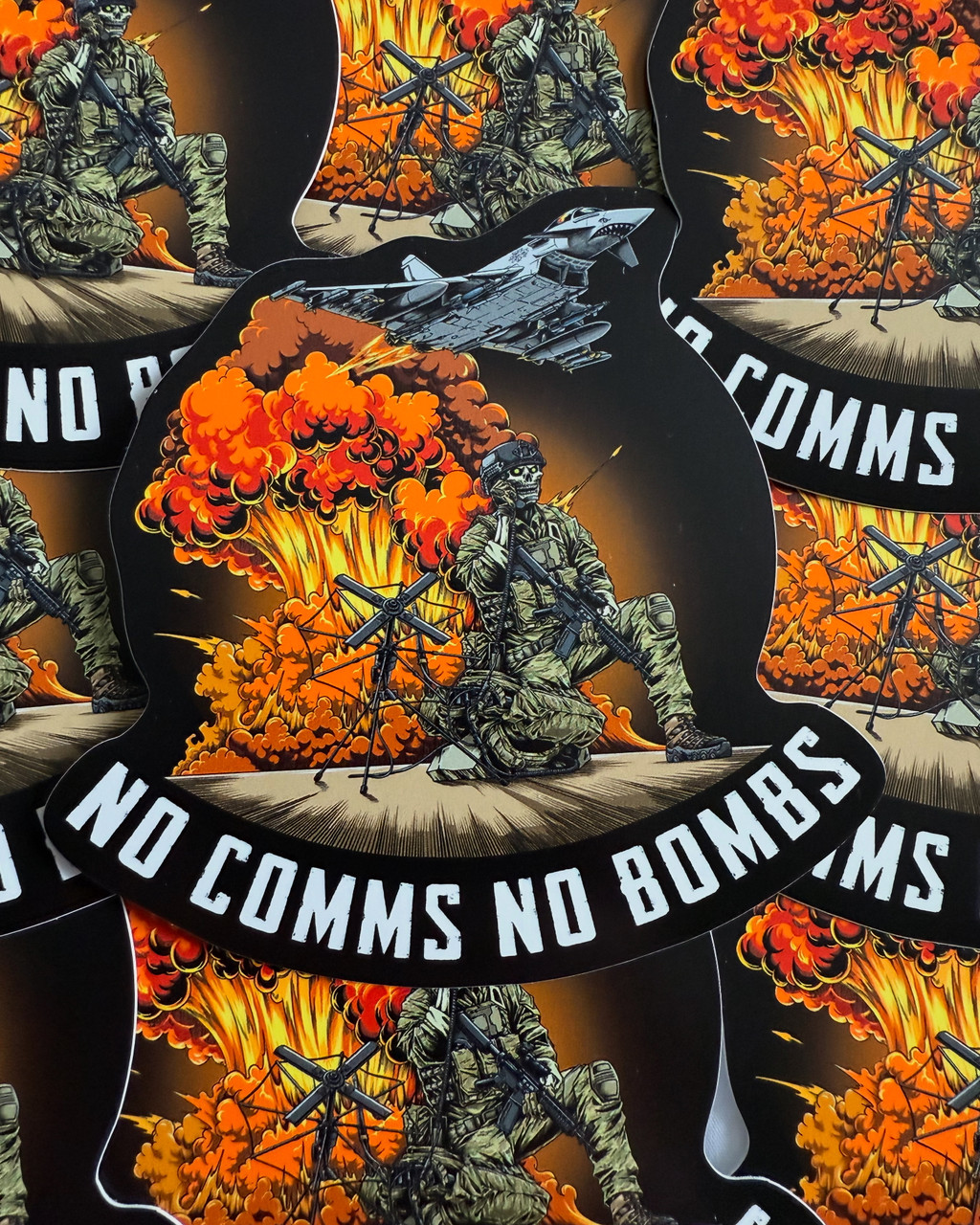 TBF “No Comms No Bombs” Slap (Typhoon)