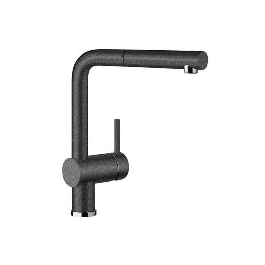 Buy Blanco Linus - Black Pullout Sink Mixer