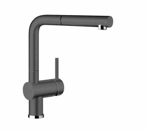 Buy Blanco Linus - Grey Pullout Sink Mixer