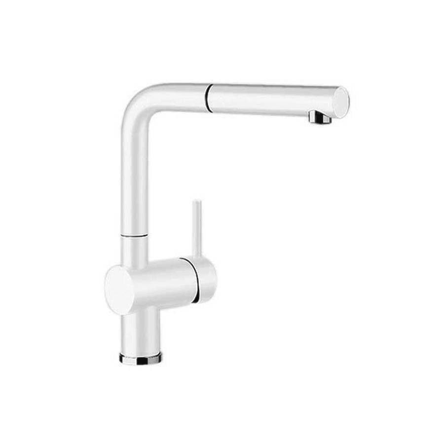 Buy Blanco Linus - White Pullout Sink Mixer
