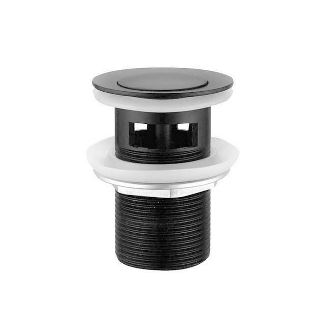 Buy Standard - Gun Metal Pop-Up Waste With Overflow
