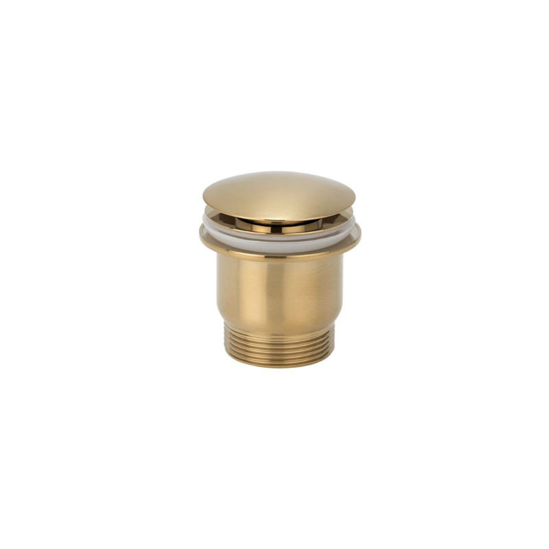 Buy Universal - Brushed Gold Pop-Up Waste