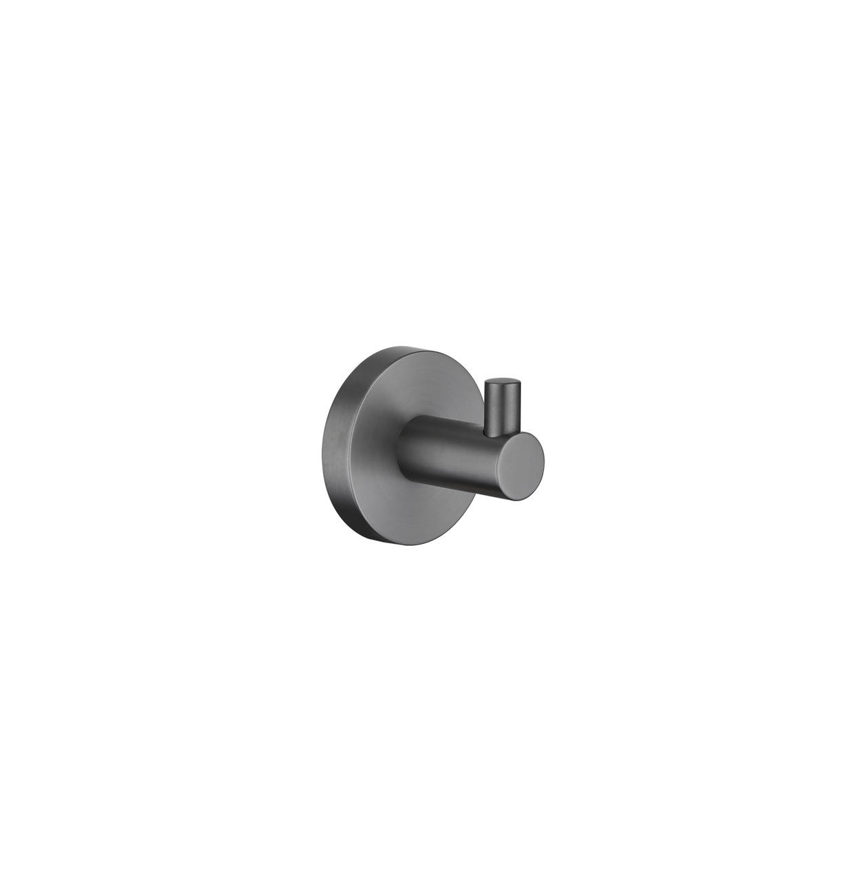 Buy Sofia - Gun Metal Single Robe Hook