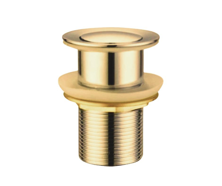 Buy Standard - Brushed Gold Pop-Up Waste