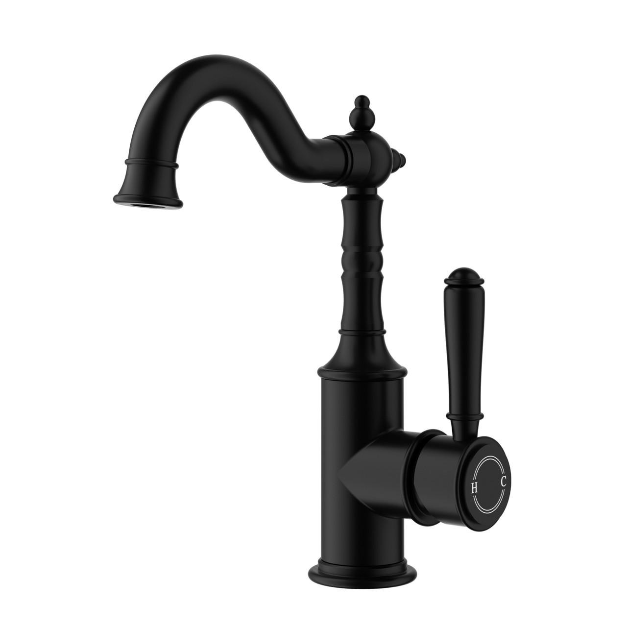 Buy Balmoral - Matte Black Basin Mixer