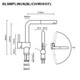 Buy Blanco Linus - Satin Dark Pullout Sink Mixer