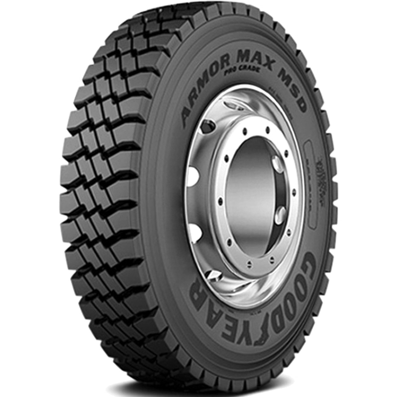 Goodyear Armor Max Pro Grade MSD Duraseal 11R24.5 149K H (16 Ply) Goodyear Armor Max Pro Grade MSD Duraseal 11R24.5 149K H (16 Ply)