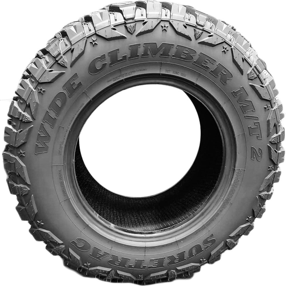Suretrac Wide Climber M/T 2 LT 33X12.50R24 107Q F (12 Ply) MT Mud ...