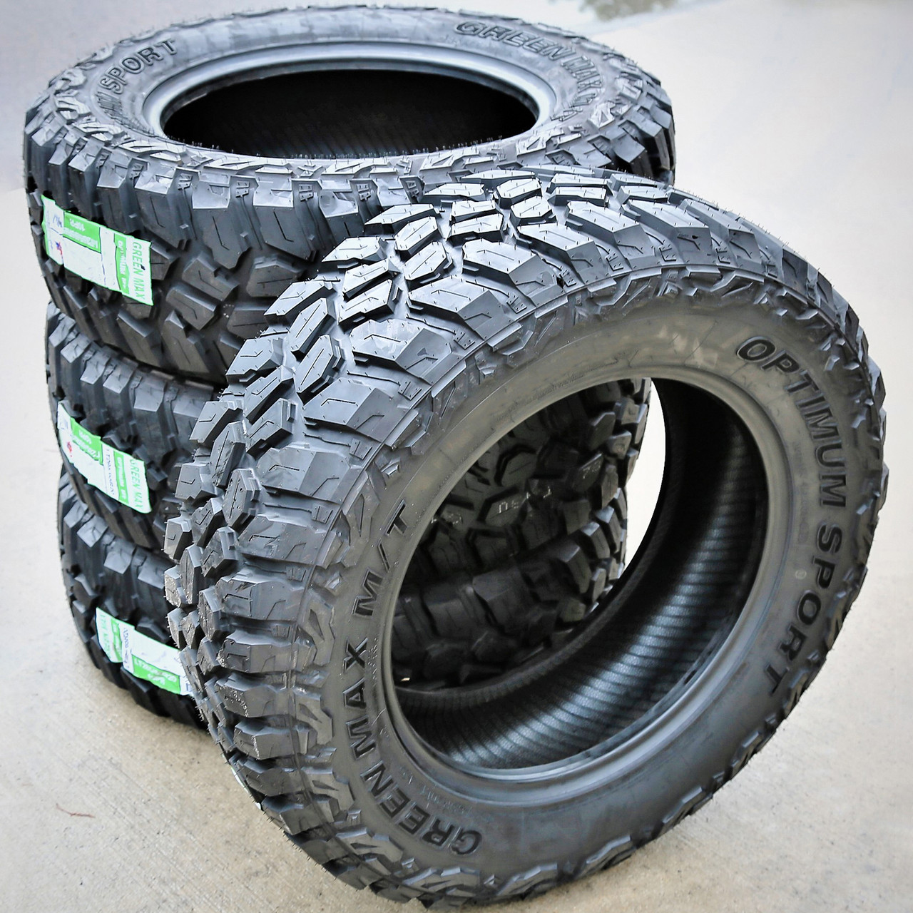 Green Max Optimum Sport M/T LT 305/55R20 121/118Q E (10 Ply) MT Mud ...