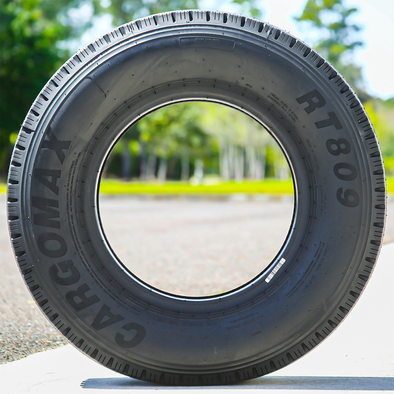 Cargo Max RT809 All Steel ST 225/75R15 121/117M G (14 Ply) Trailer Tire