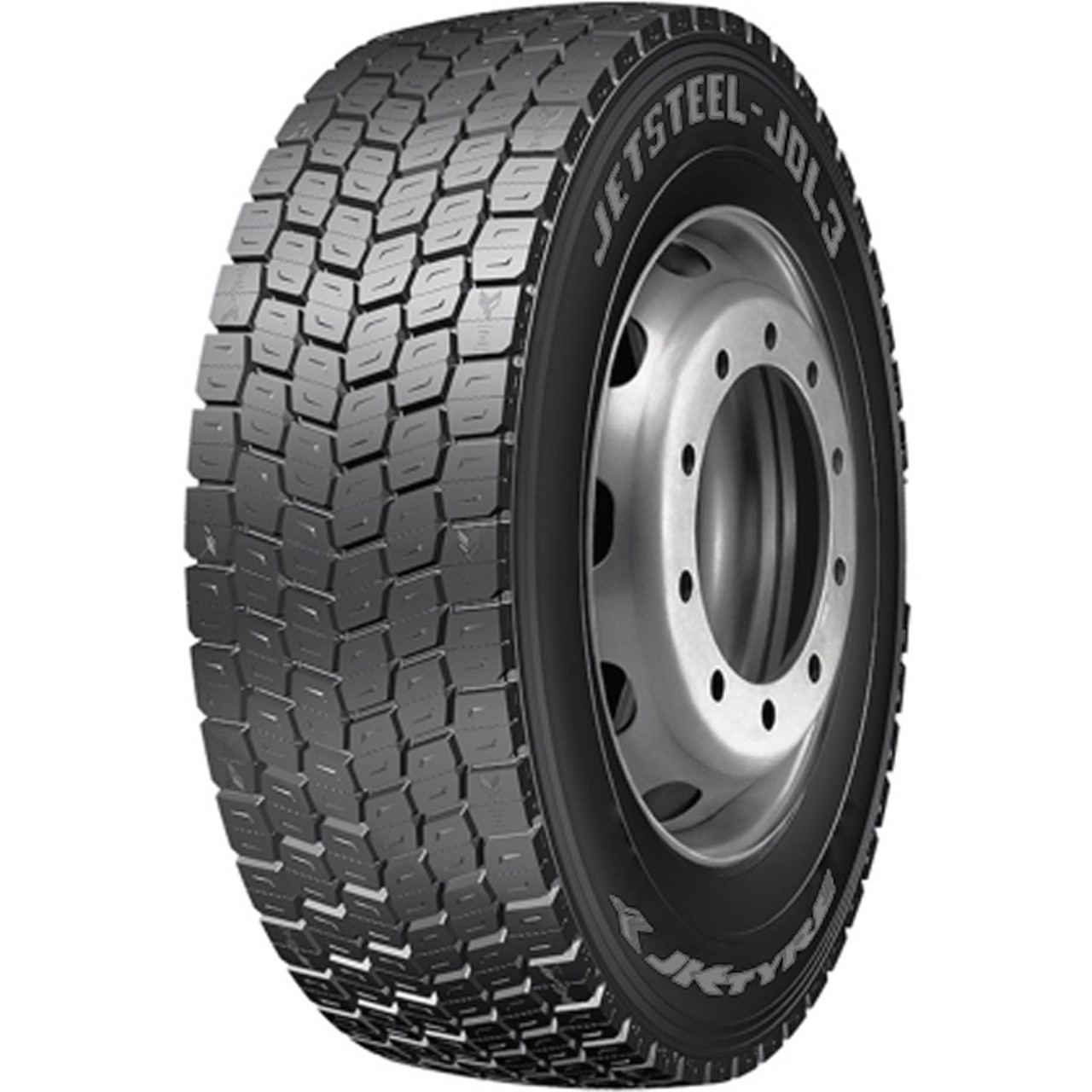 JK Tyre Jetsteel JDL3+ 225/70R19.5 128/126L G (14 Ply)