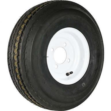 Eco-Trail ST 5.7-8 77M C (6 Ply) Trailer 5 x 4.5 White Solid Assembly