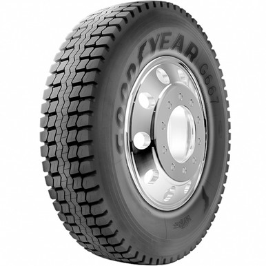 Goodyear G667 12R22.5 150/147L H (16 Ply)