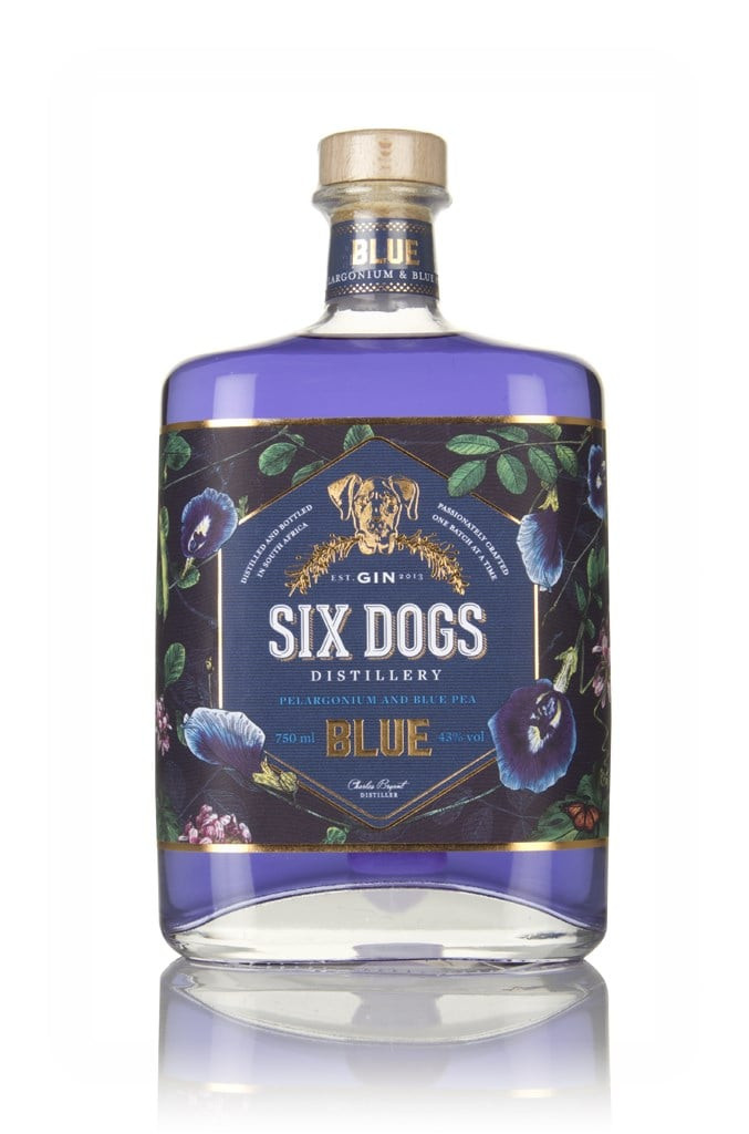 Six Dogs Blue 70cl Gin | Master Of Malt