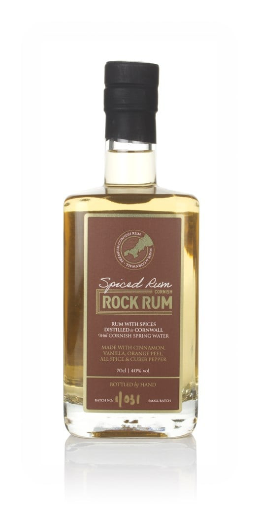 Cornish Rock Spiced Rum 70cl | Master Of Malt