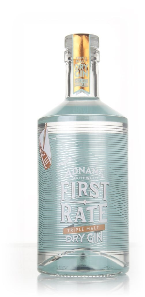 Adnams First Rate Triple Malt Dry Gin 70cl | Master Of Malt