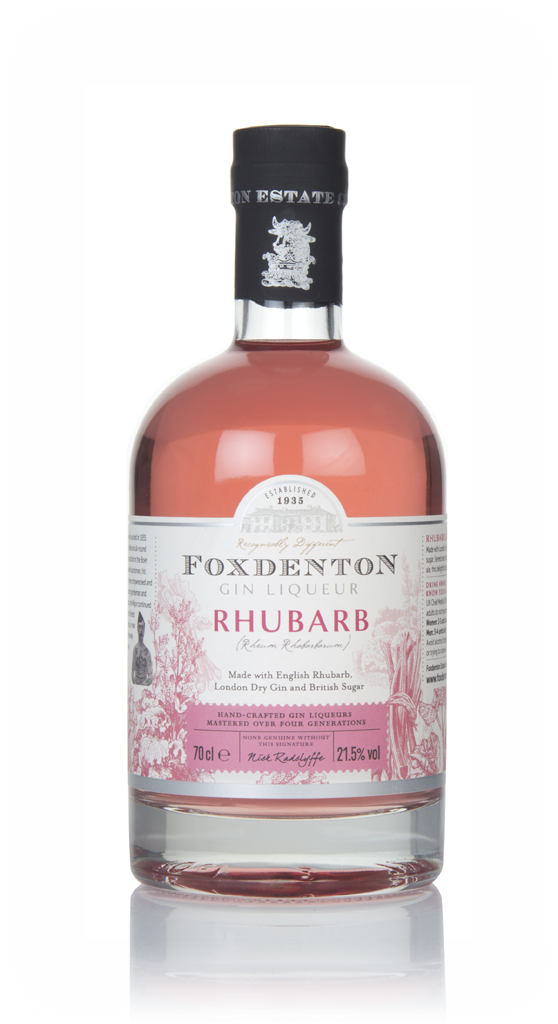 Foxdenton Rhubarb Gin Liqueur 70cl | Master Of Malt