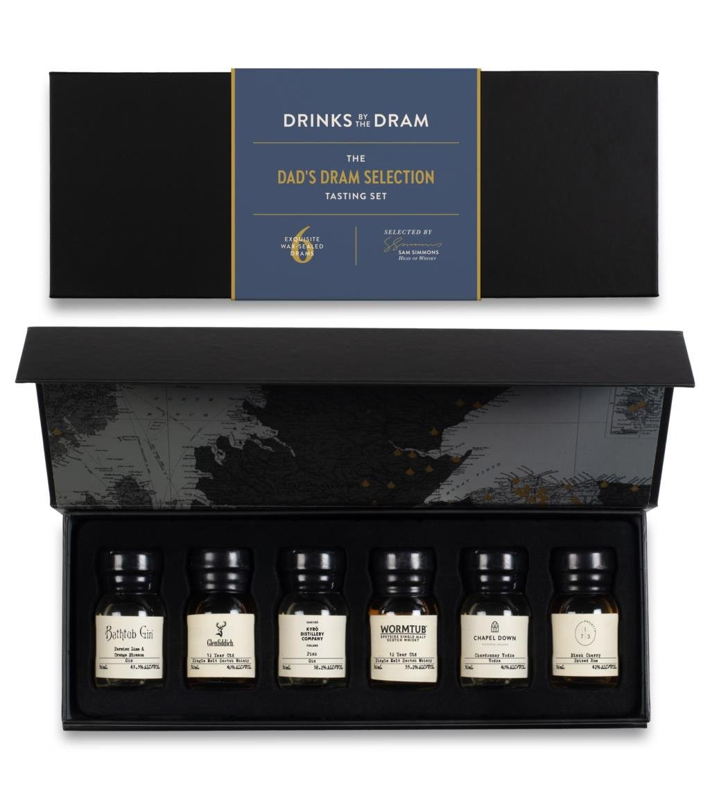 Dad's Dram Selection Mixed Spirits Set (Black) 18cl | Master Of Malt