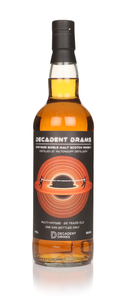 Miltonduff 22 Year Old - Decadent Drams (Decadent Drinks) 70cl Whisky ...