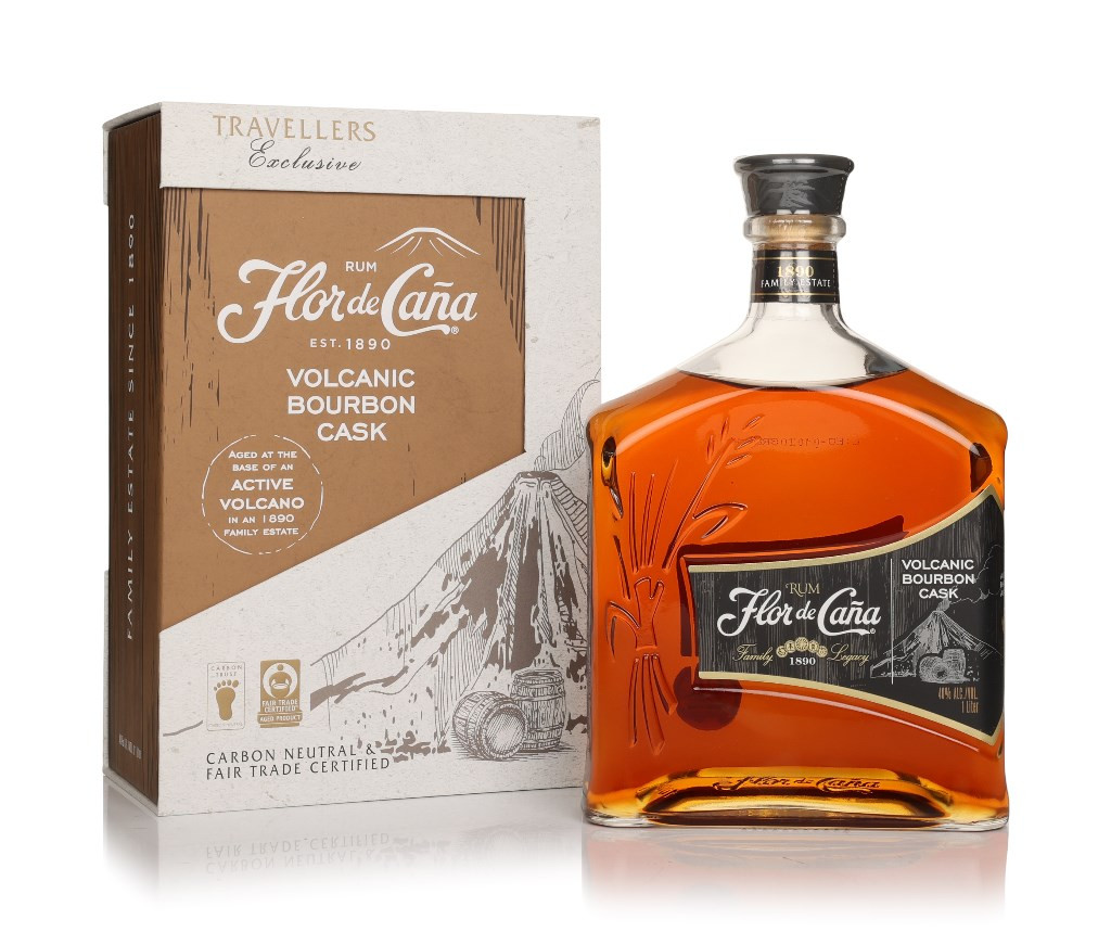 Flor De Cana Volcanic Bourbon Cask 100cl Rum | Master Of Malt