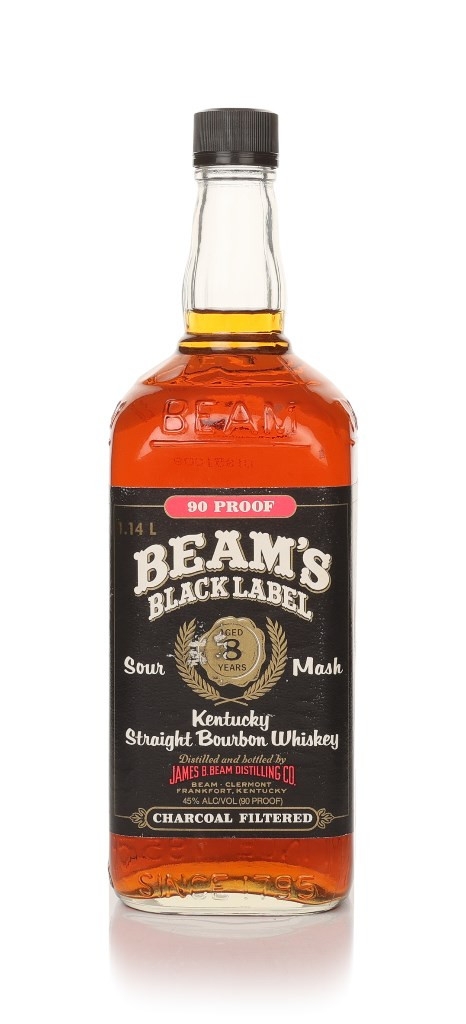 Jim Beam 8 Year Old Black Label 1980s (1.14L) 114cl Whisky | Master Of Malt