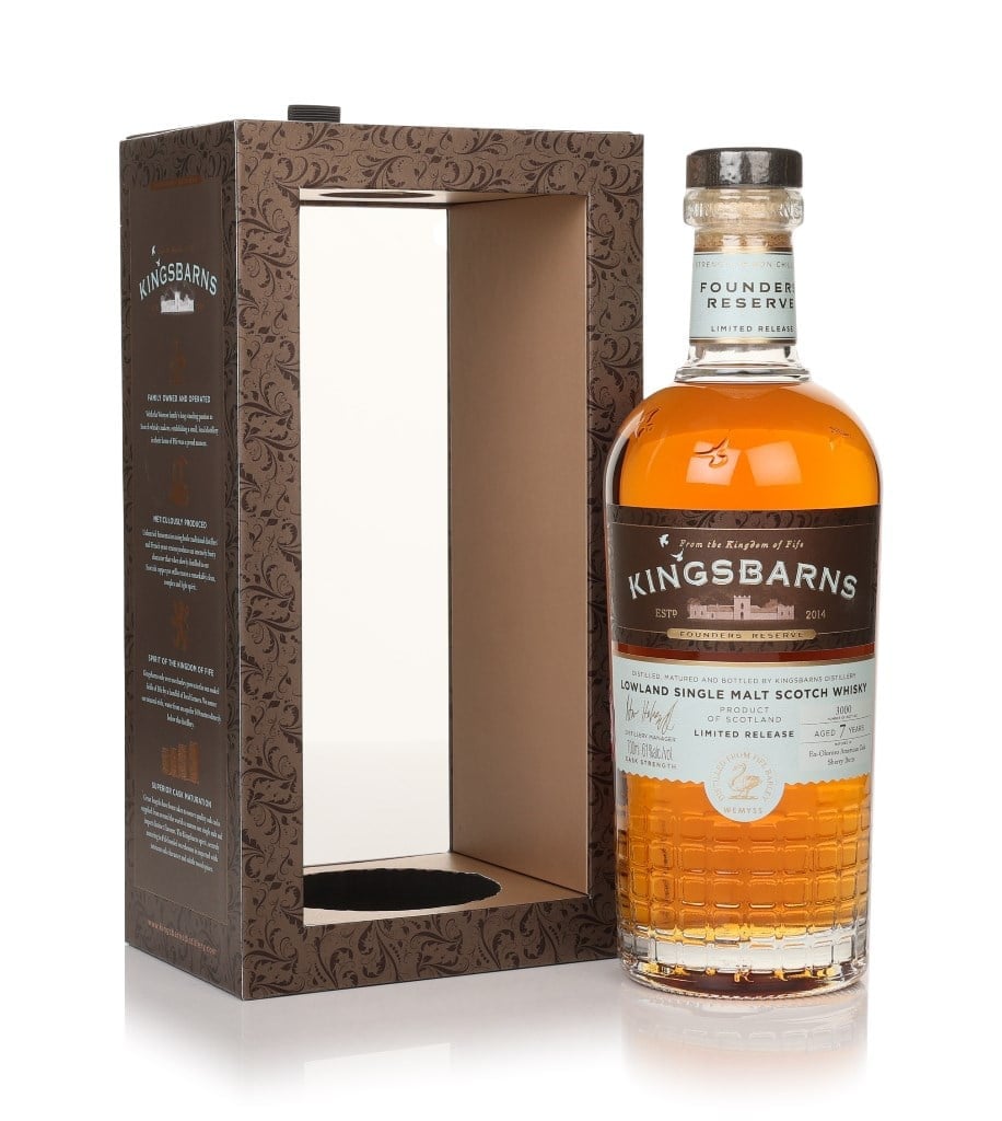 Kingsbarns 7 Year Old Founders Reserve - Fifth Release 70cl Whisky ...