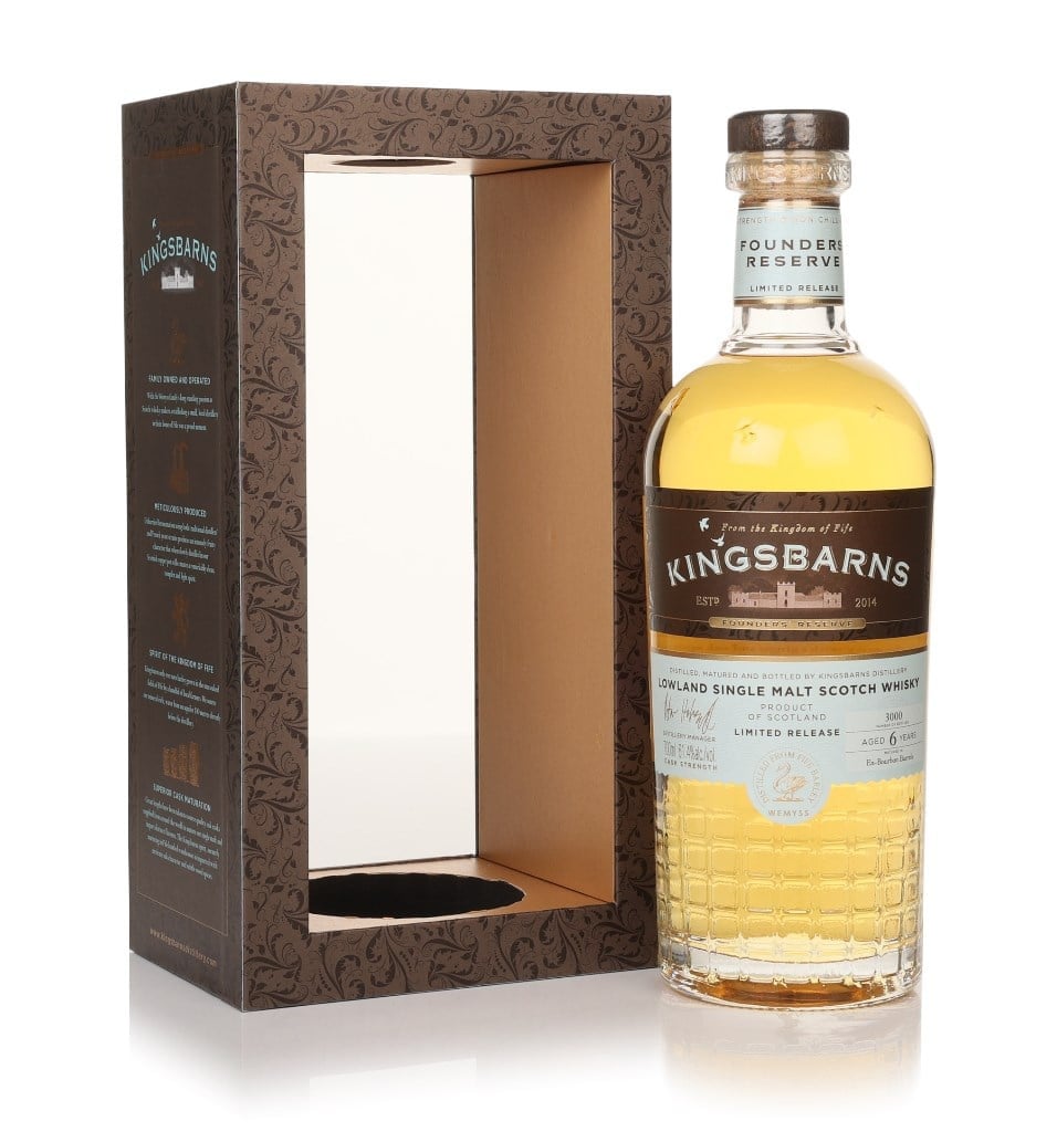 Kingsbarns 6 Year Old Founders Reserve - Fourth Release 70cl Whisky ...
