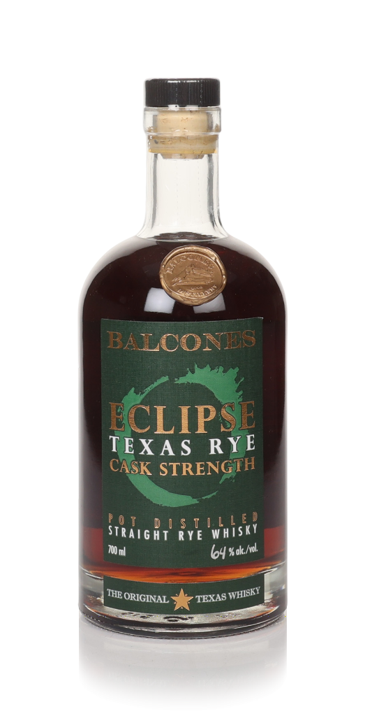 Balcones Eclipse Texas Rye 70cl Whisky | Master Of Malt