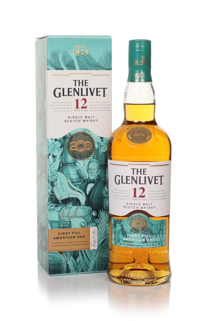 The Glenlivet 12 Year Old First-fill American Oak - 200th Anniversary ...
