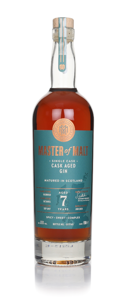 Cask Aged Gin 7 Year Old 2017 Single Cask (Master of Malt) 70cl ...