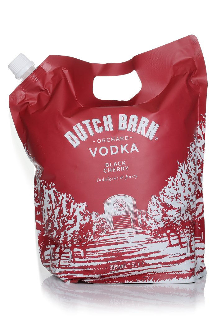 Dutch Barn Black Cherry Vodka Pouch (5L) 500cl | Master Of Malt