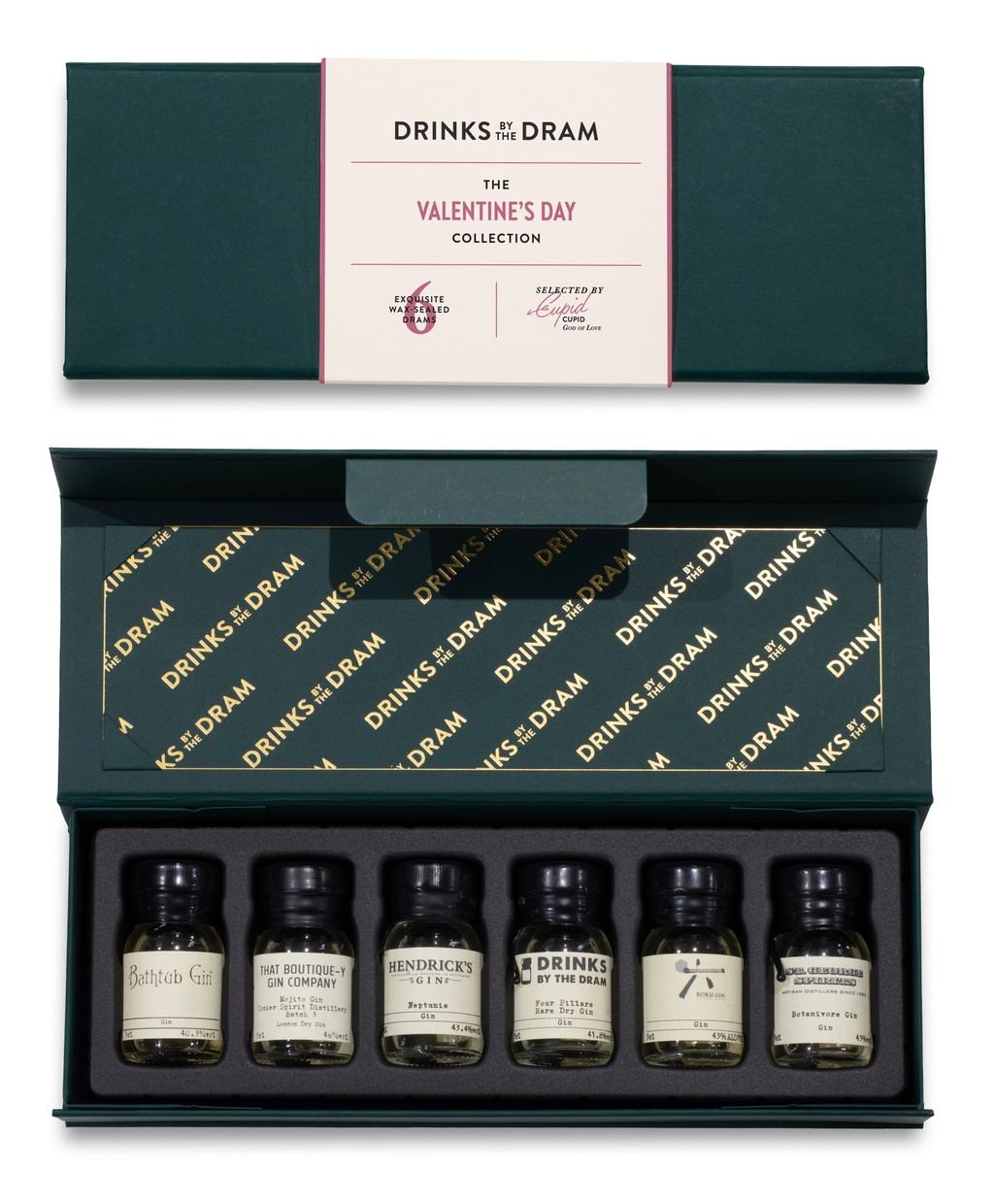 Valentines Gin Tasting Set (Green) 18cl | Master Of Malt