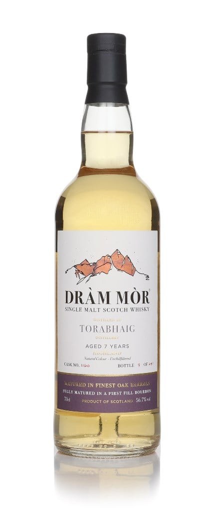 Torabhaig 7 Year Old 2018 (Cask 1160) - Dràm Mòr 70cl Whisky | Master ...