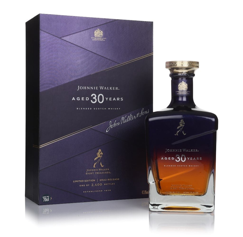 Johnnie Walker 30 Year Old - Eight Treasures 70cl Whisky | Master Of Malt
