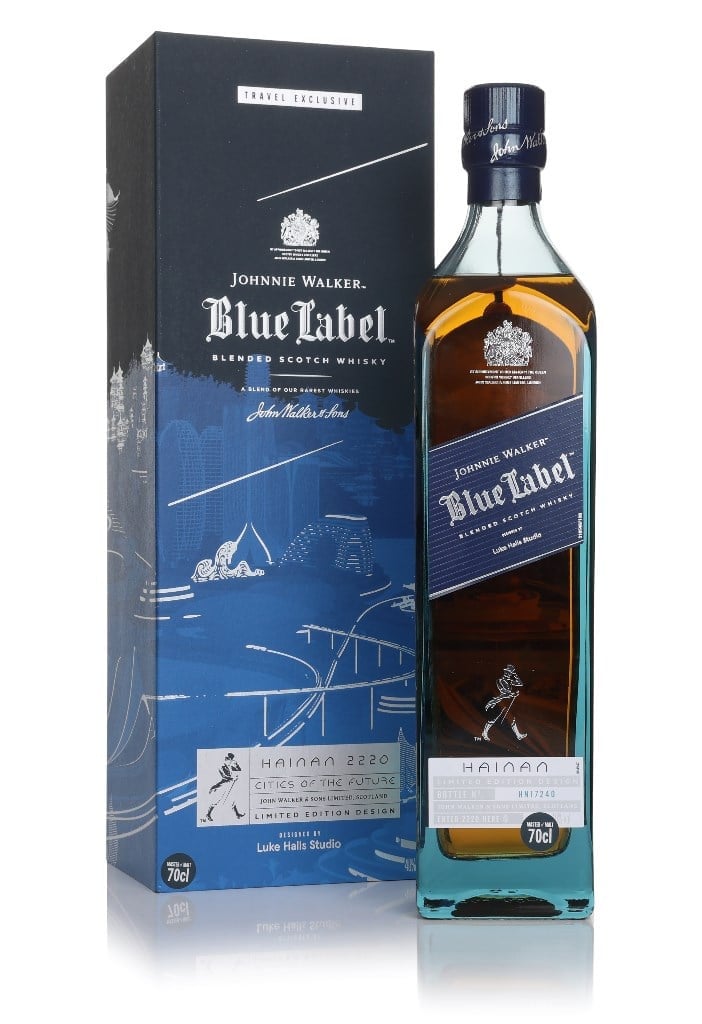 Johnnie Walker Blue Label - Cities Of The Future City Hainan 2220 70cl ...
