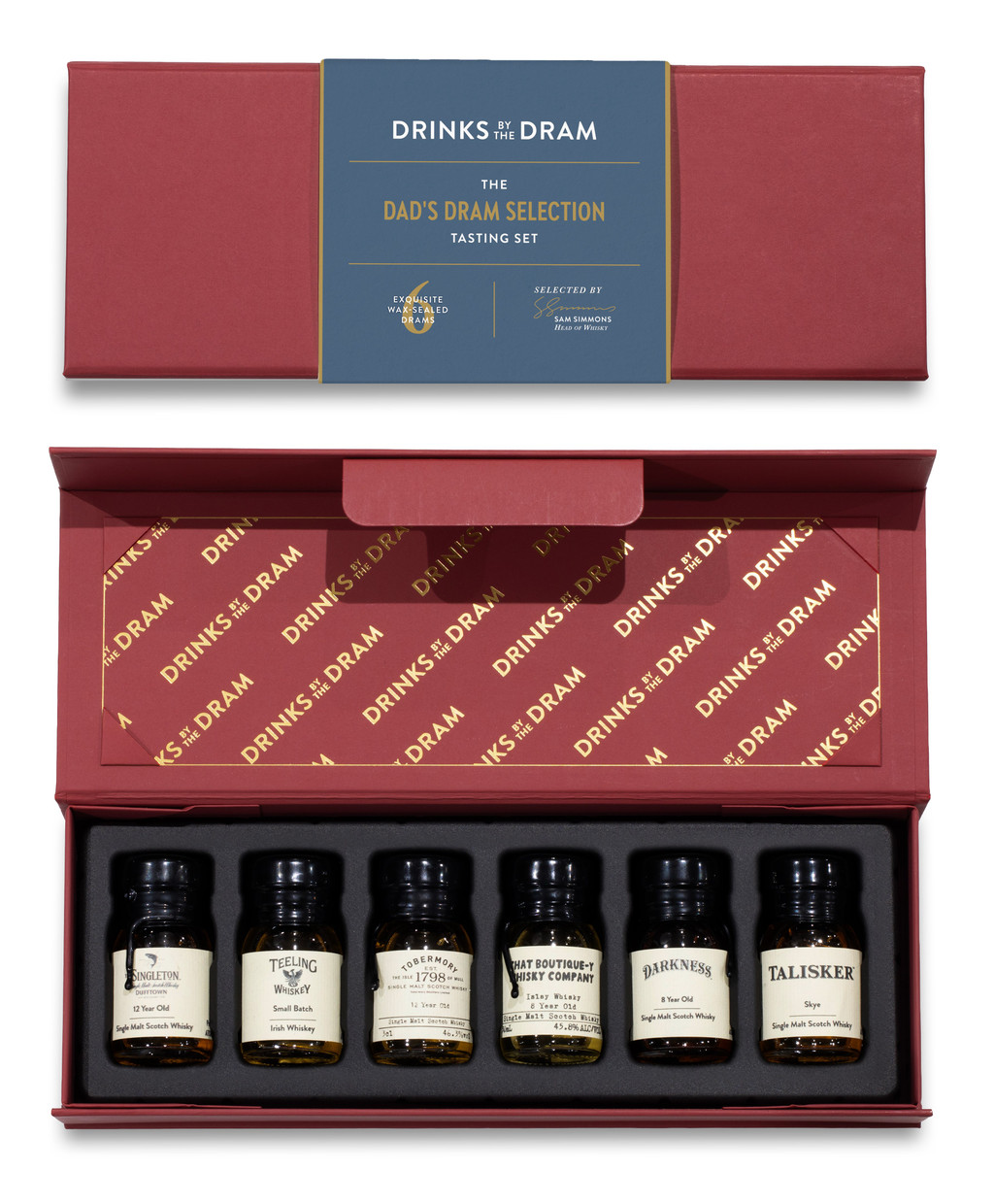 Dad's Dram Selection Whisky Tasting Set Red 18cl | Master Of Malt