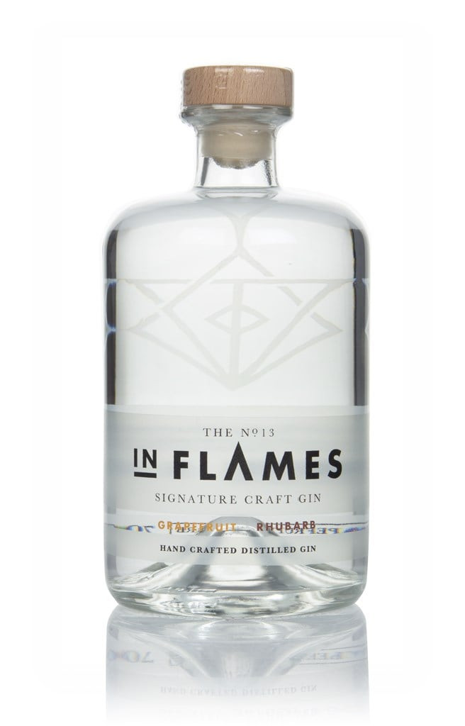 In Flames Grapefruit & Rhubarb Gin 70cl | Master Of Malt