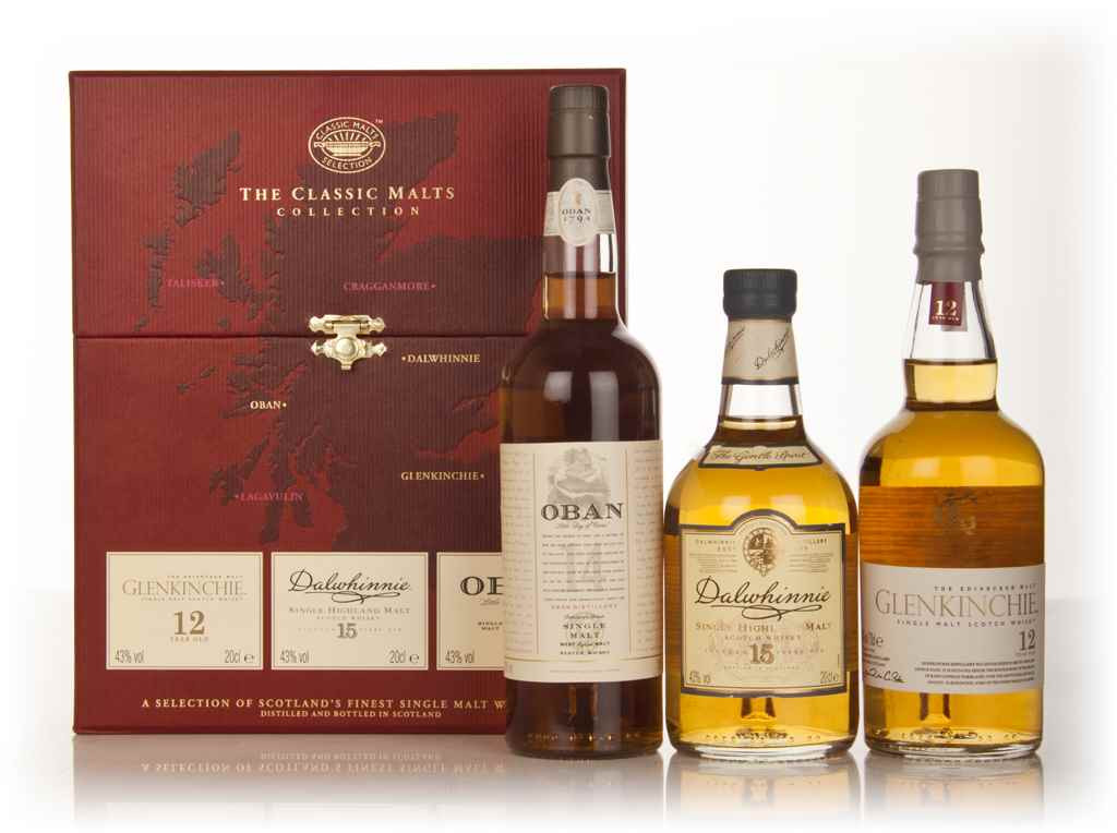 Classic Malts Collection - 'The Gentle Collection' (3x20cl) 60cl Whisky ...