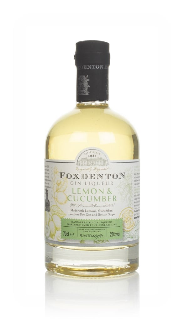 Foxdenton Lemon & Cucumber Gin Liqueur (70cl) | Master Of Malt